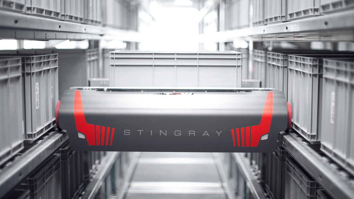 Shuttle System | 1,500 Load Carriers/Hour | TGW Logistics